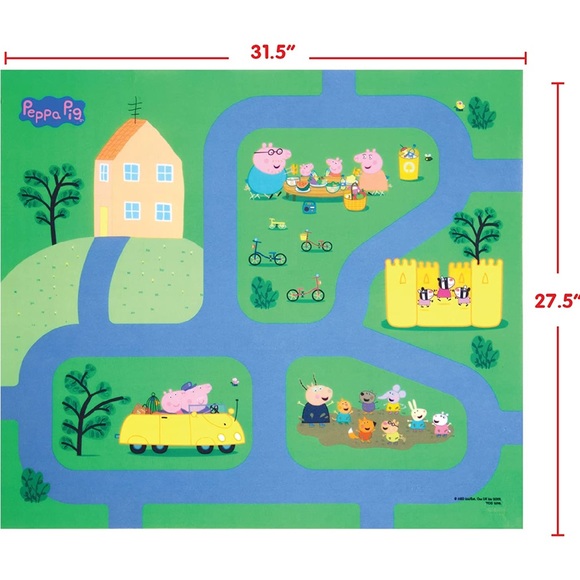 Toys | Peppa Pig Felt Mat | Poshmark